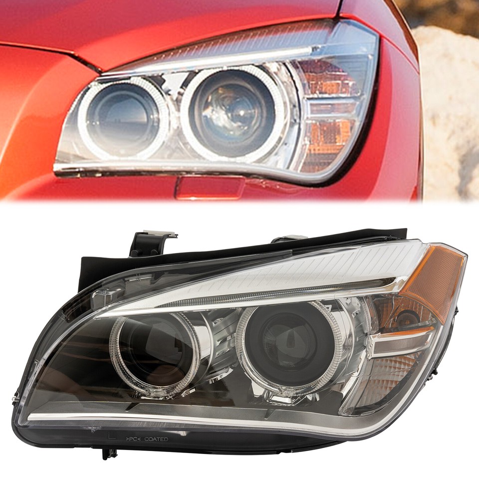 For 2013-2015 BMW X1 Xenon/HID Headlight Headlamps w/LED DRL (No AFS ...