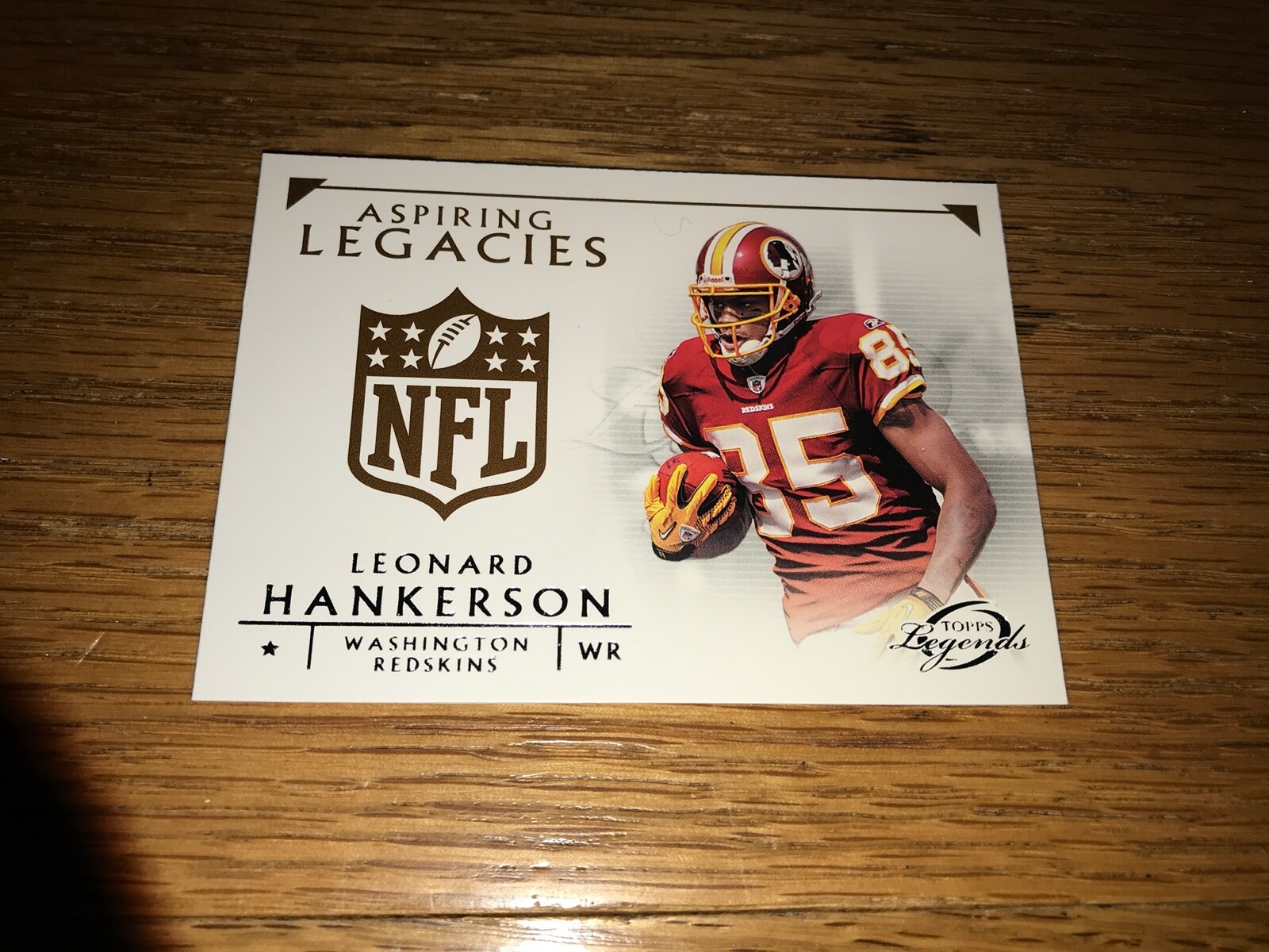 2011 Topps Gridiron Legends Aspiring Legacies Leonard Hankerson #AL-LH ...