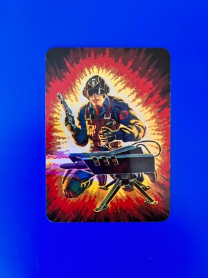 1986 Hasbro Milton Bradley GI Joe Action Cards SCRAP-IRON card #101 | eBay