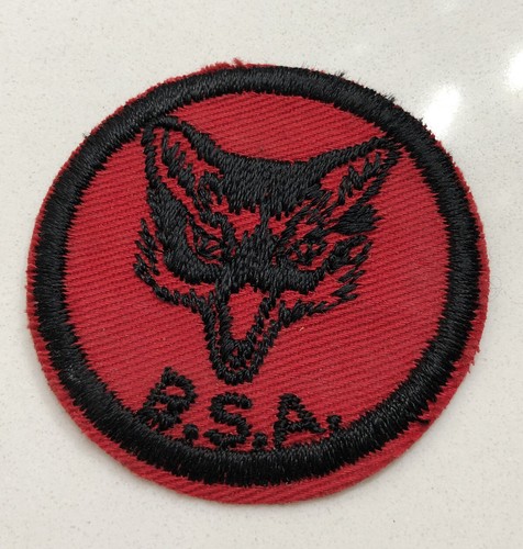 Vintage Late 1950s BSA Boy Scouts Patrol Medallion Twill Patch Type 6 Fox | eBay