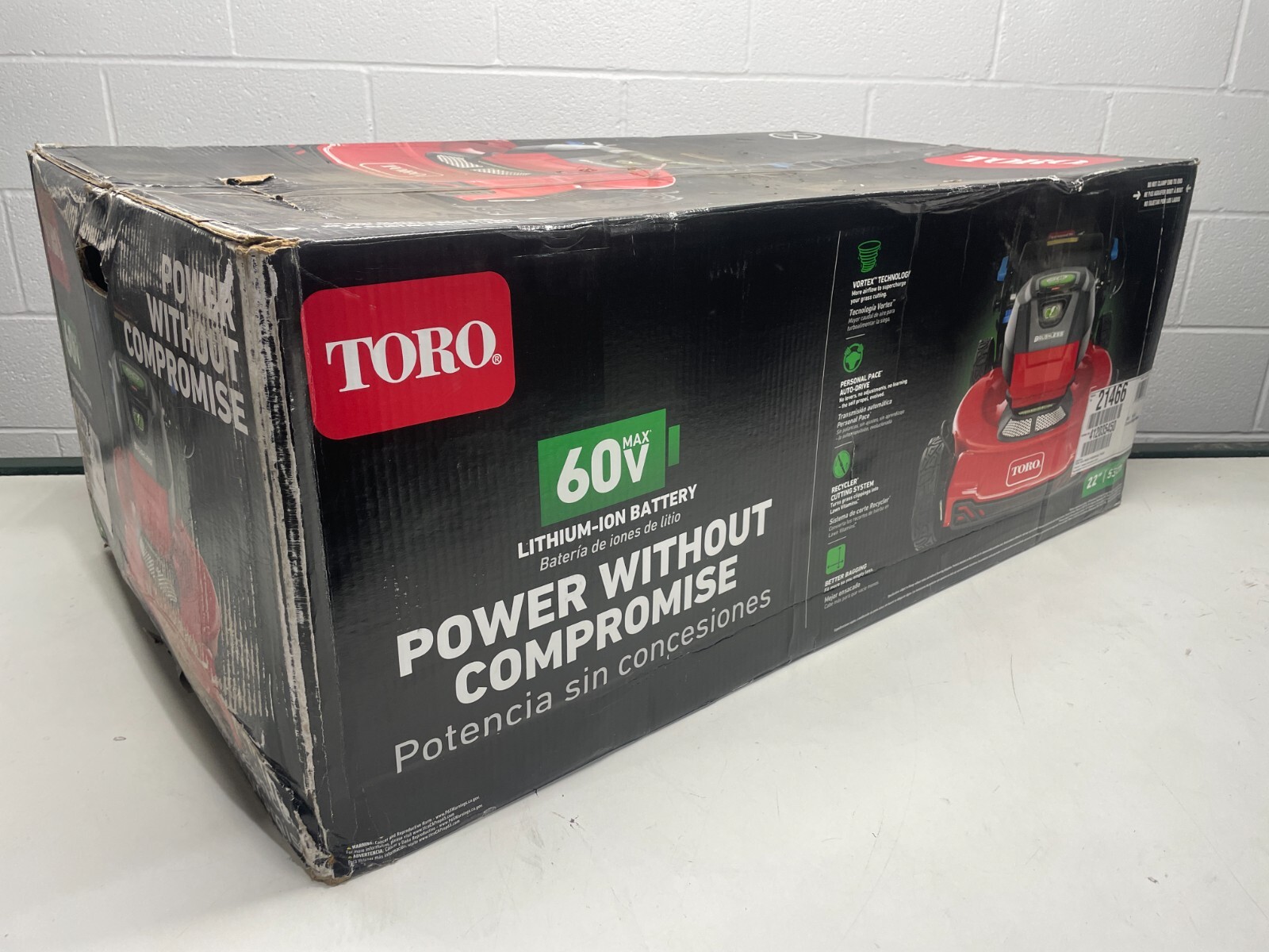 Toro 21466 22in 60V Lawn Mower 21038214665 | eBay