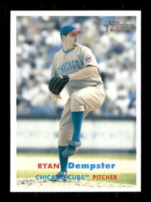 2006 Baseball Topps Heritage Ryan Dempster Chicago Cubs #246 | eBay