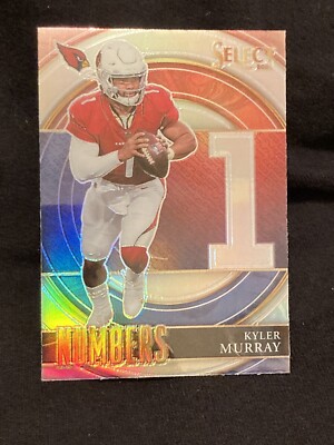 2021 Select Kyler Murray Numbers Silver Prizm #SN-6 Arizona Cardinals ...