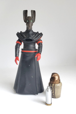 Doctor Who SUTEKH JACKAL Figure Pyramids of Mars Canopic Owl Jar | eBay ...