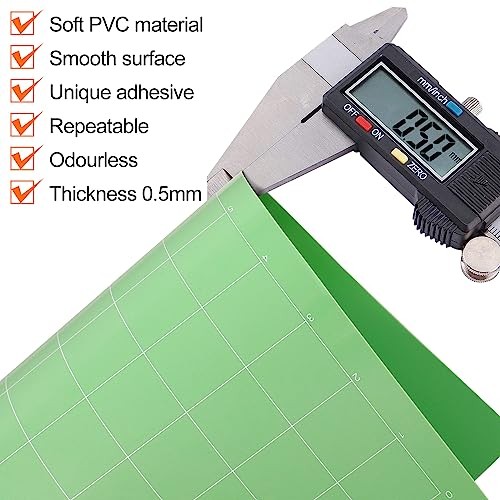 3 Pack Standard Grip Mat 12x12, Reusable Cutting Mats for Crafts ...