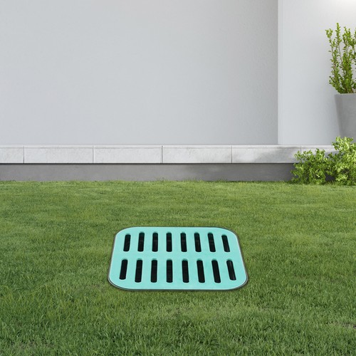 Catch Basin w/ Grate Catch Basin for Yard/Lawn Large Catch Basin w ...