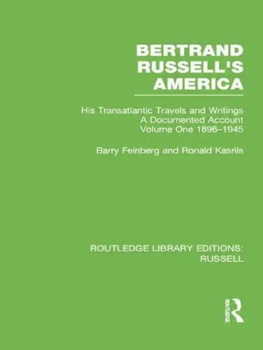 Bertrand Russell's America | Barry Feinberg (u. a.) | Taschenbuch ...