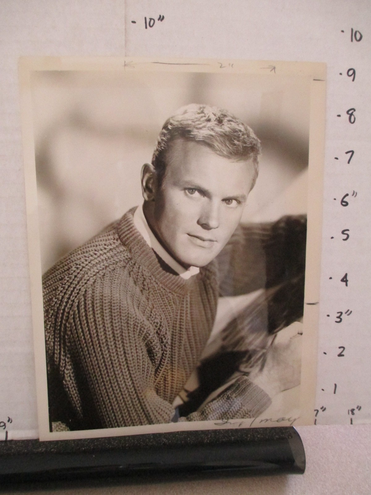 NBC TV photo 1960 TAB HUNTER SHOW solo sweater | eBay