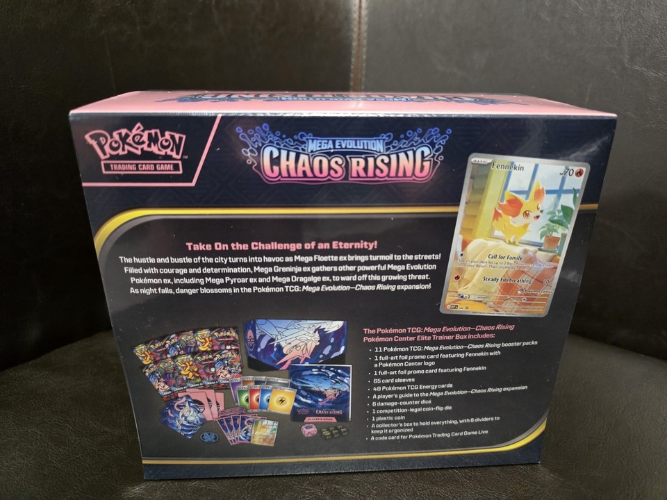 Pokemon Center Chaos Rising Elite Trainer Box ETB Sealed! NO TEARS ...