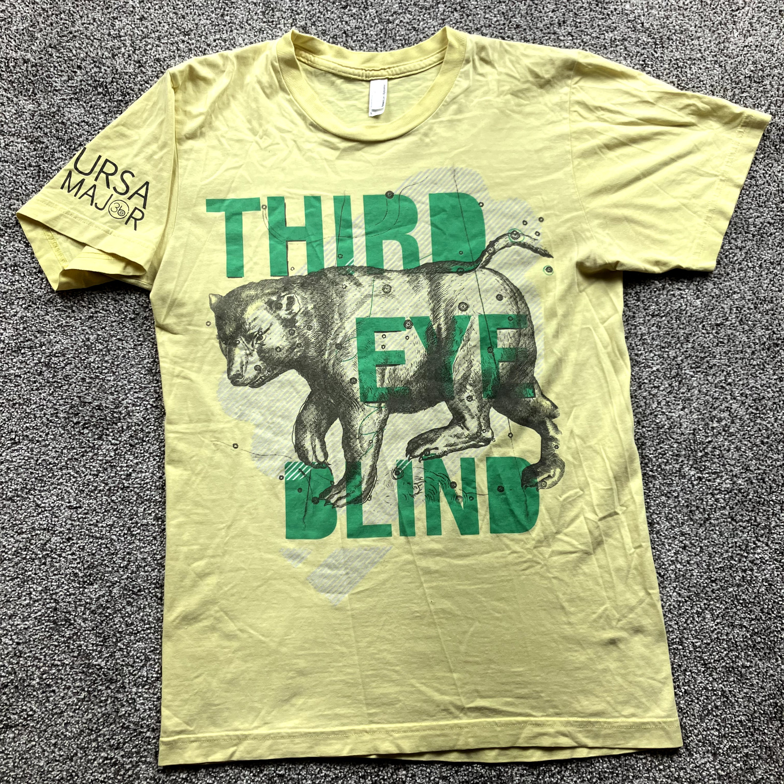 THIRD EYE BLIND Shirt Adult Small Ursa Major American… - Gem