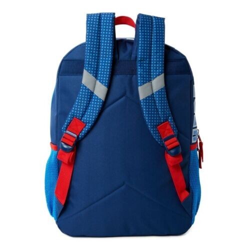 Nintendo Super Mario Bros. Kids’ Backpack 17” Blue Red NEW with Tags ...