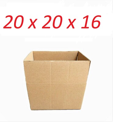 10 20x20x16 Cardboard Paper Boxes Mailing Packing Shipping Box ...