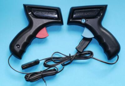 SCALEXTRIC SPEED LIMITING HAND CONTROLLERS C8437 x 2 ADJUSTABLE RED and ...