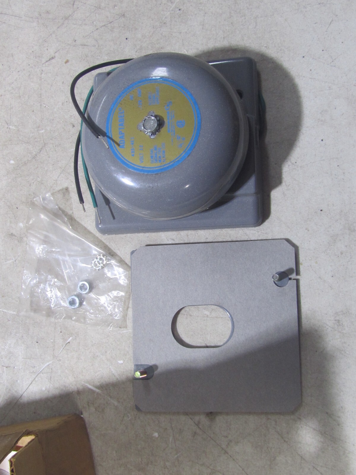 Edwards Signaling 435-4e1 Adaptabel Vibrating Bell 12vdc for sale ...