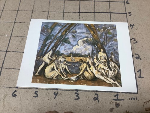 unused Postcard (Westbeth) nyc: Picasso; CEZANNE - the Large Bathers ...