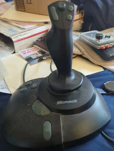 Microsoft SideWinder Precision Pro Game Controller Joystick - Dusty ...