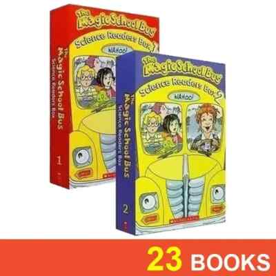 LOT OF 23 The Magic School Bus: Science Readers Box New Books Set Free ...