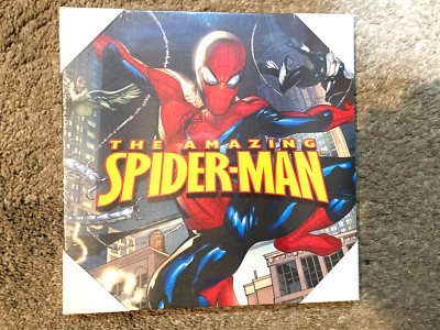 Amazing Spider-man Picture Frame NEW 12 In X 12 In CANVAS PICTURE FRAME ...
