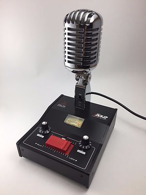 5pin President HR2510 DELTA M2 POWER BASE AMPLIFIED DYNAMIC MICROPHONE ...