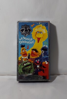 Sesame Street 25th Birthday A Musical Celebration VHS 1993 Classic ...