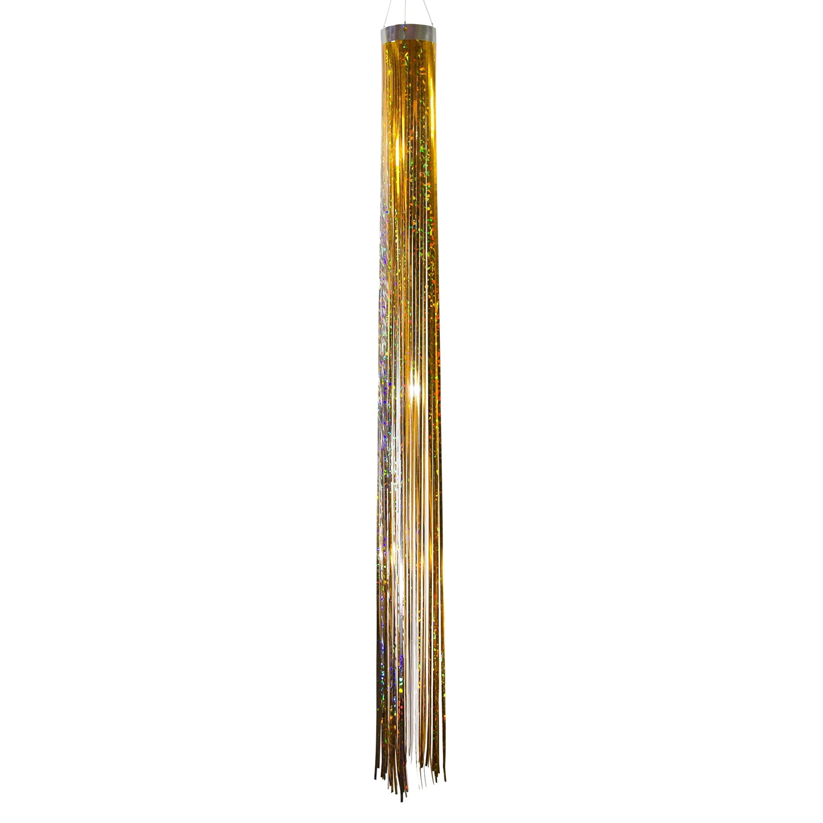 in The Breeze Gold Holographic Mylar Windsock Hanging Decoration ...