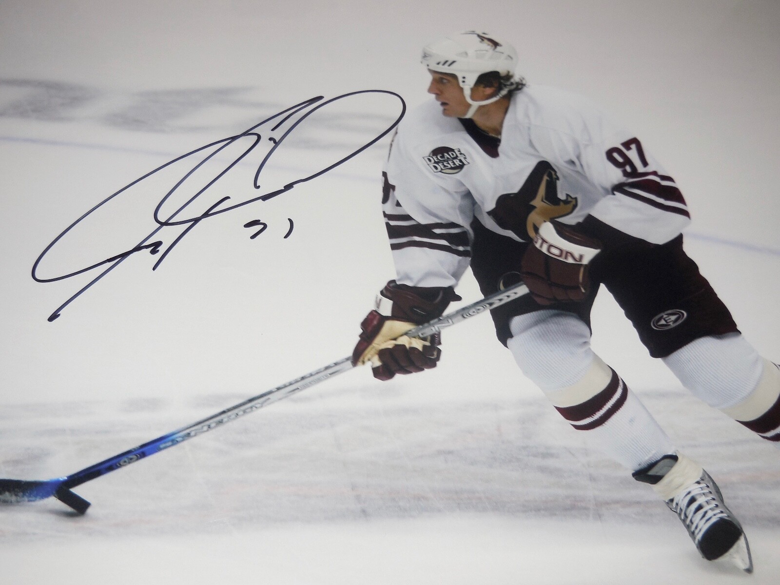 JEREMY ROENICK AUTOGRAPHED 8X10 COLOR PHOTO (FRAMED & MATTED) - PHOENIX ...