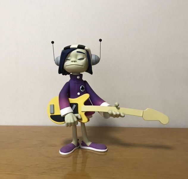 Kidrobot Gorillaz Red Edition Set Jamie Hewlett Murdoc, Russell, Noodle ...