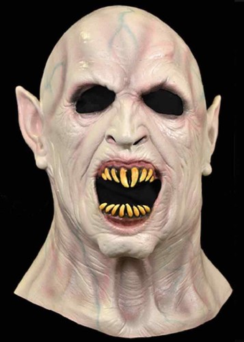 Night Creature Mask Vampire Fancy Dress Up Halloween Adult Costume ...
