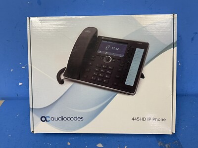 NEW AUDIO CODES 445HD IP PHONE GGWV00647 445 HD IP PHONE | eBay