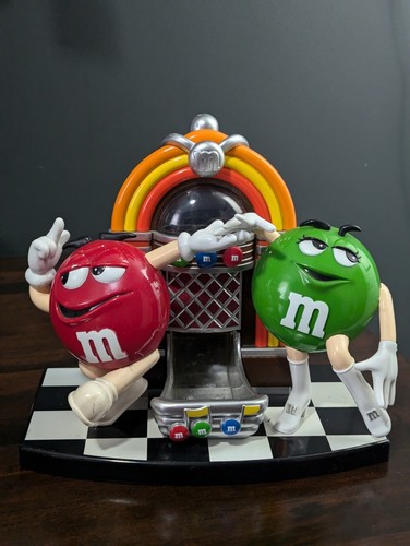 Vintage M&M Rock and Roll Jukebox Candy Dispenser - Retro Collectible ...