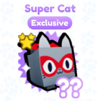 Super Cat Pet Exclusive on Pet Sim Simulator X 99 PSX on Roblox game | eBay