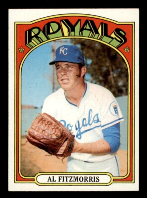 1972 Topps Baseball #349 Al Fitzmorris NM | eBay