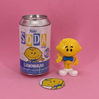 Funko Soda Vinyl Figure Lemonhead 1/5,200 Common Ad Icons Candy Mascot ...