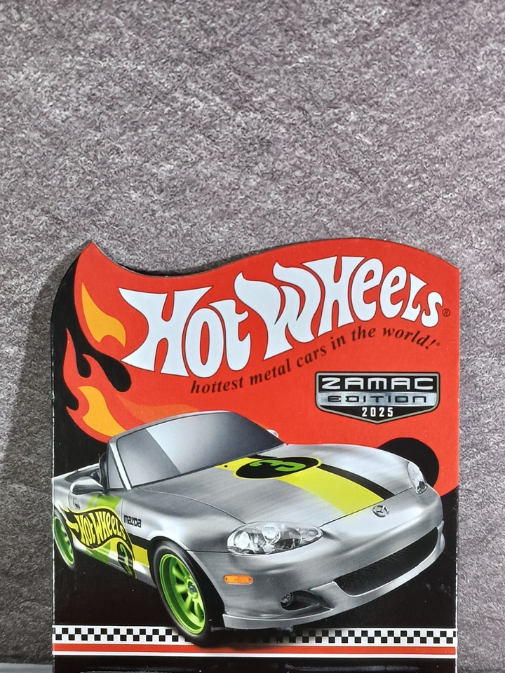 2025 Hot Wheels Target Mail In Mazda Mazdaspeed MIATA Zamac Collector ...