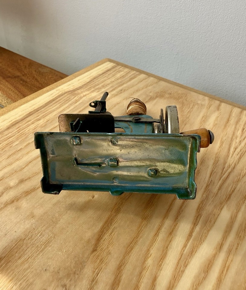 Antique German Child’s Sewing Machine Tin Hand Crank c1915 Working ...