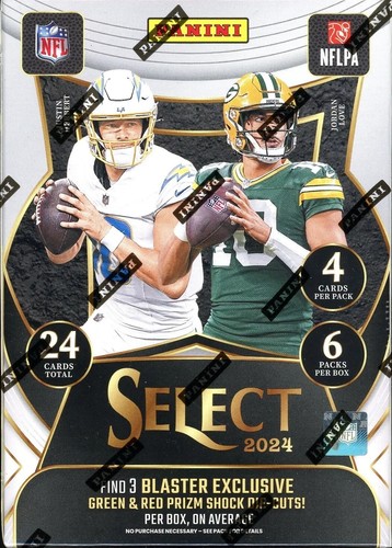 2024 Panini Select Football Factory Unopened HOBBY Blaster Box - Rip ...