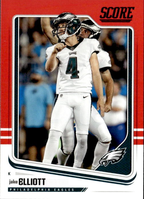 2018 Score #268 Jake Elliott Red | eBay