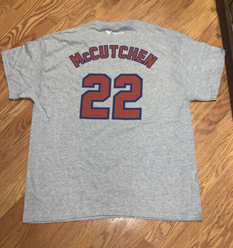 ANDREW MCCUTCHEN Phillies ADULT XL T-Shirt SGA 4/16/21 JACKIE ROBINSON ...