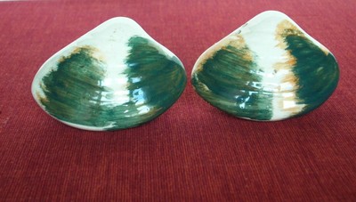 Nanco Clam Shells Salt and Pepper Shakers, Vintage Japan 1940-1950s ...