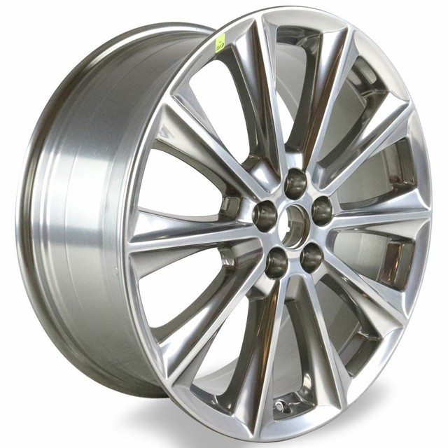 Genuine Ford Edge 20" Alloy Wheels Set X4 10 Spoke Polished Aluminium ...