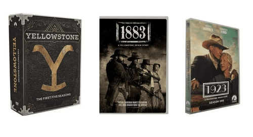 Yellowstone The Complete Series Seasons 1-4 & 5 Part 1 + 1833 1923 DVD ...