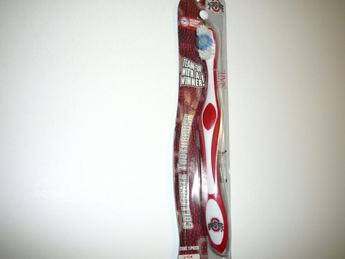 Lot SportzDent Ohio State Buckeyes OSU College Football Toothbrush Soft ...