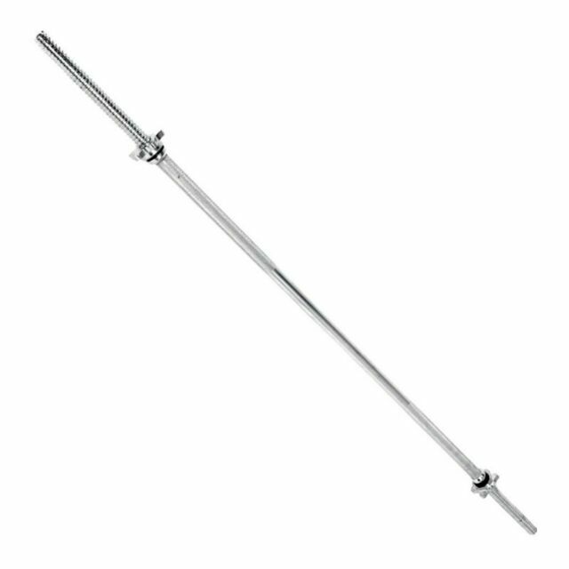 CAP RB-72 Barbell 72 in Standard Threaded Bar Up to 250 lb - Chrome for ...