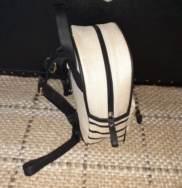 Disney Primark Mickey Mouse Straw Vacation Backpack Bag Travel Carry On ...