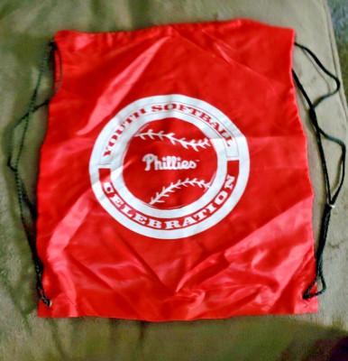 Philadelphia Phillies Softball Sling Back Sack drawstring Gym Shoe ...