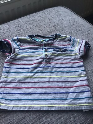 Ted Baker Baby Boys Stripy Top Age 6/9 Month | eBay UK