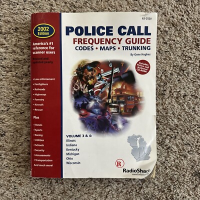 RADIOSHACK POLICE CALL FREQUENCY GUIDE 2002 EDITION By Richard Barnett ...