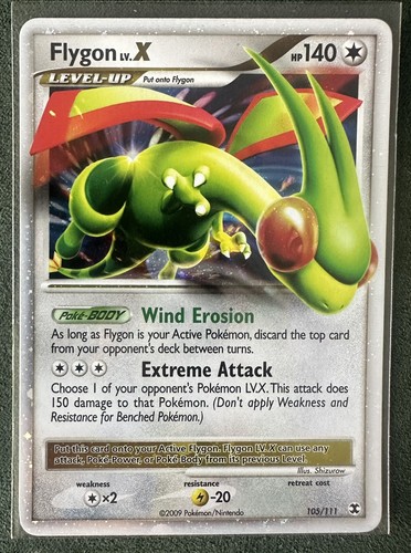 Pokémon Flygon LV.X Rising Rivals 2009 105/111 | eBay