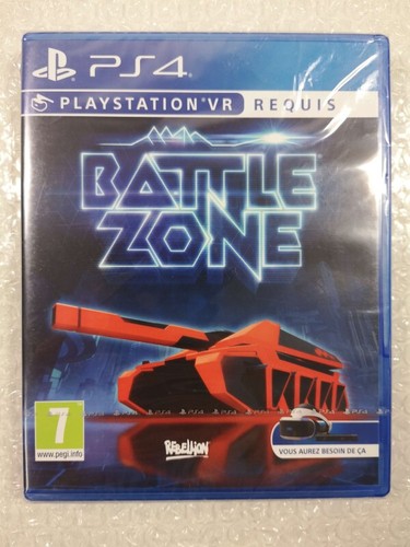 BATTLE ZONE PS4 FR NEW (PLAYSTATION VR REQUIS) | eBay