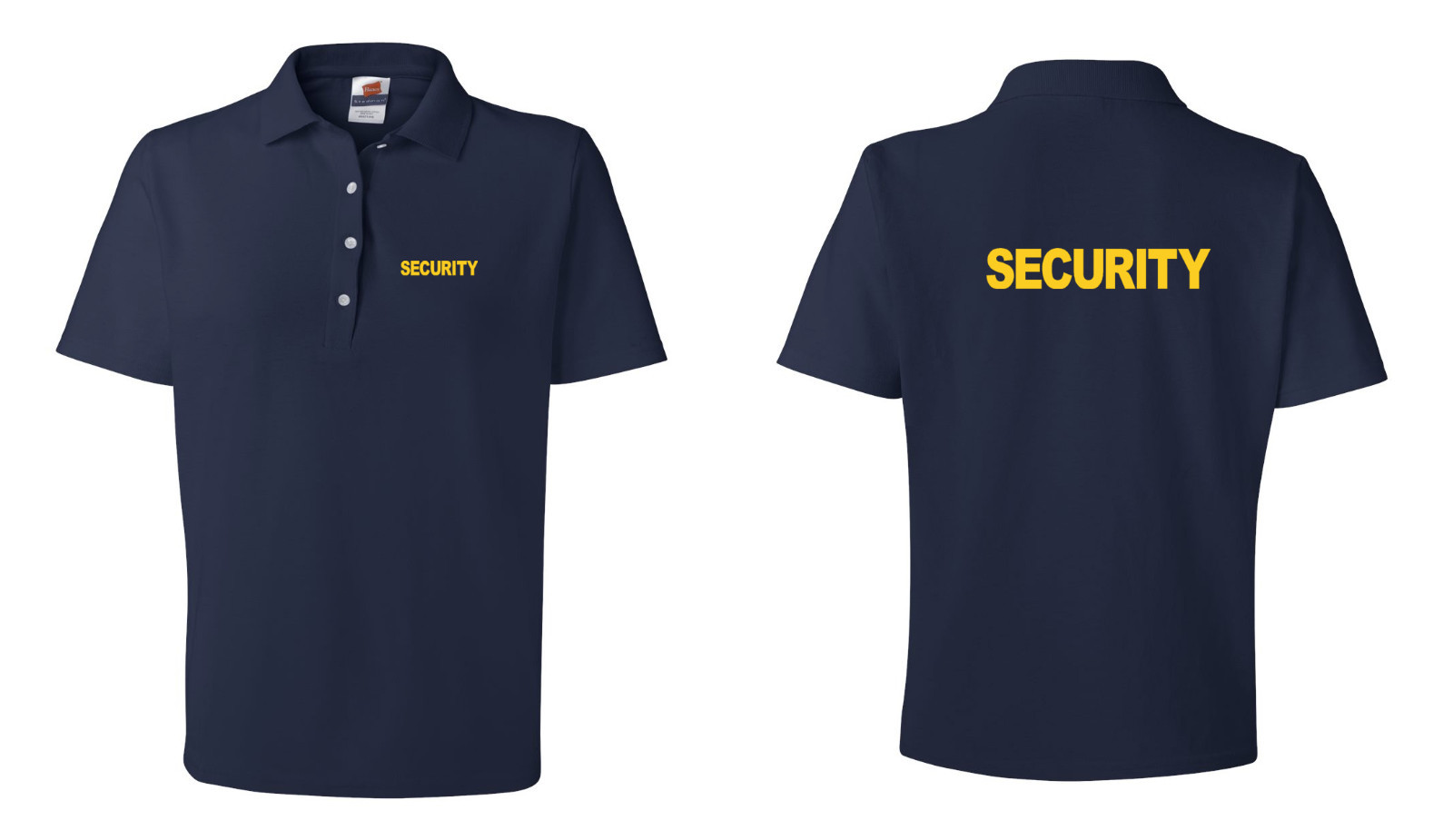 SECURITY Polo Shirts Event Bouncer Security Party Guard Ladies Polos S ...